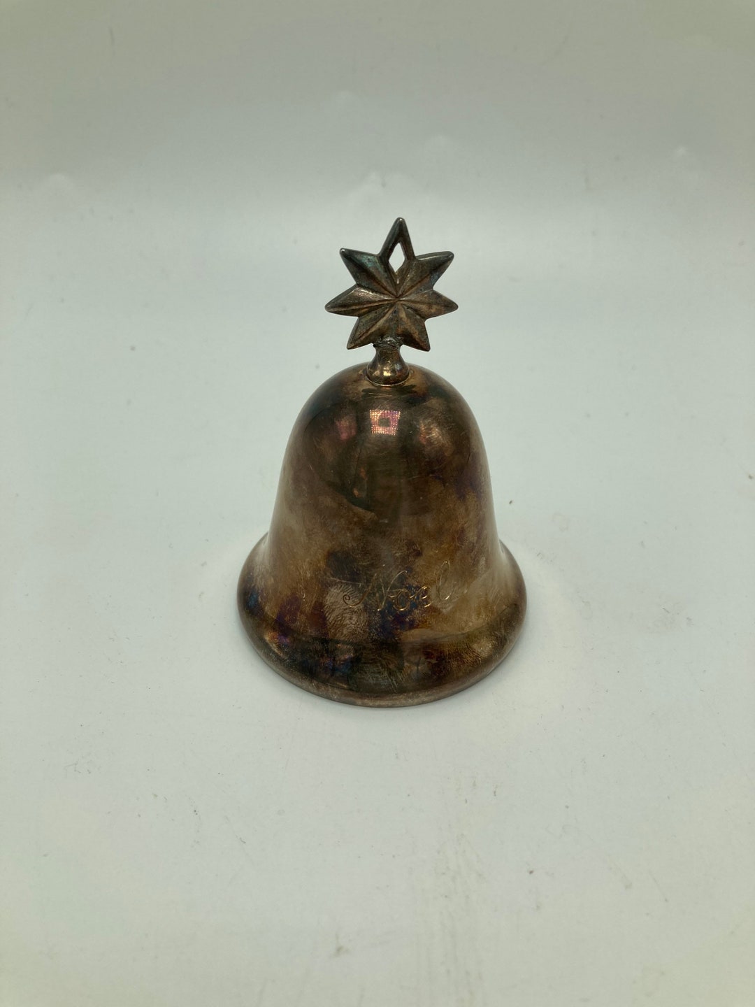 Silver Plate Bell - Etsy