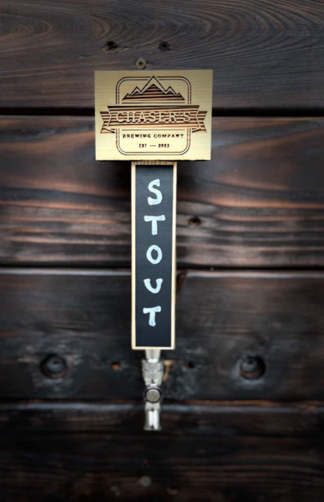 Custom Chalkboard Beer Tap Handle Logo, Beer Tap Handle - Etsy