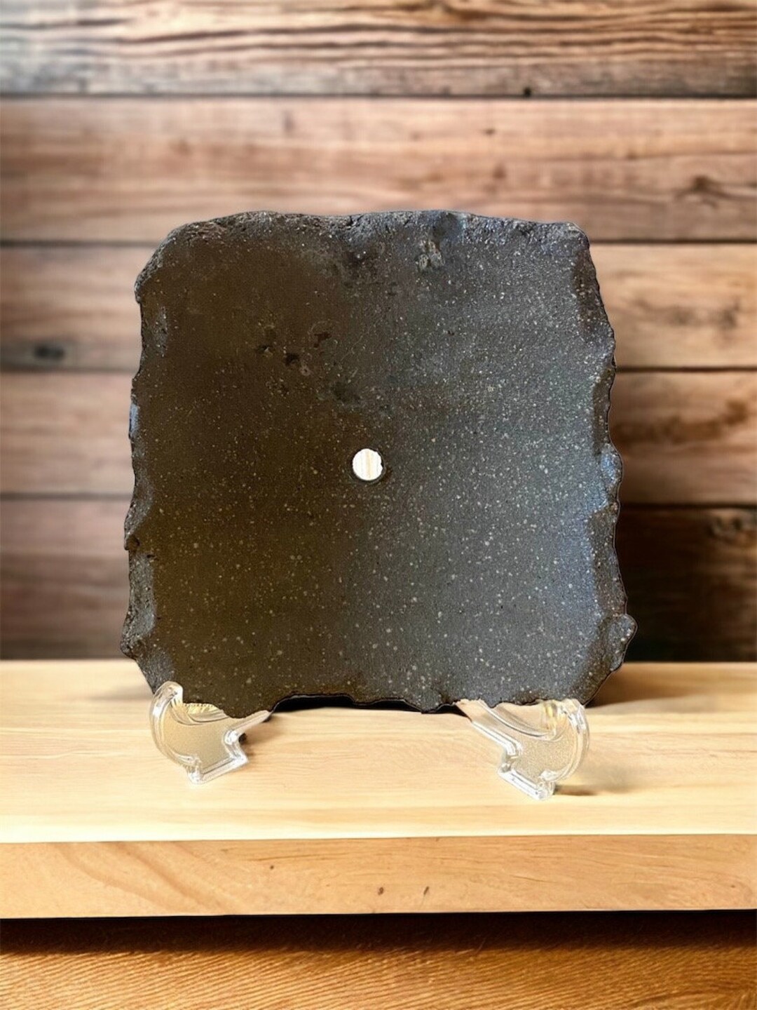 Square Small 信楽焼, Shigaraki Ware Kokedama Saucer With Legs, Japanese ...