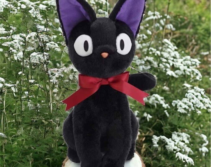 Viral Jiji Black Cat Kitty Studio Kiki's Delivery Service Keychain ...
