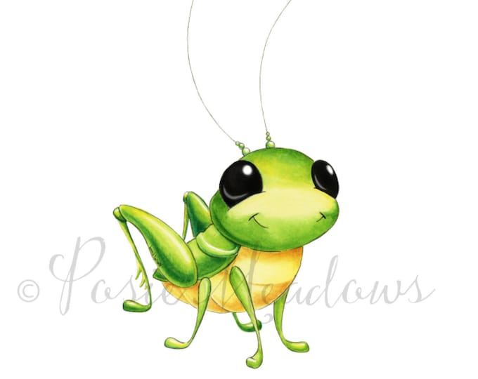 DIGITAL DOWNLOAD, Cricket Nursery, Lucky Cricket, Cricket Print ...