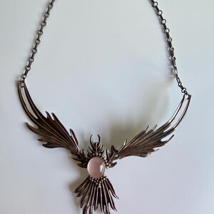 Lorenzo Secatero Navajo Hand Wrought Sterling Silver Rose Quartz ...