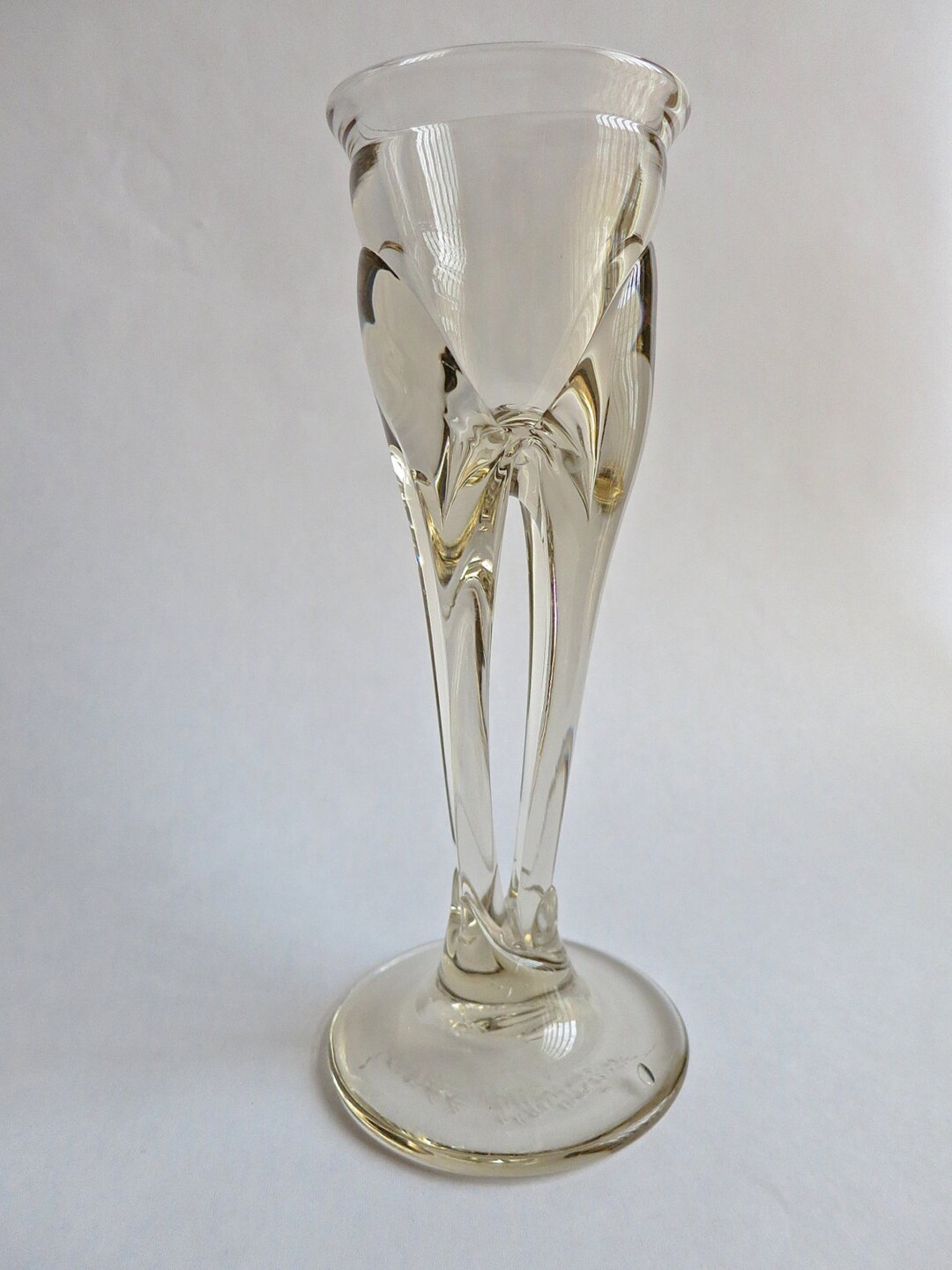 James Wayne Art Glass, Lovers Goblet, Wedding Toasting Goblet, Hand ...