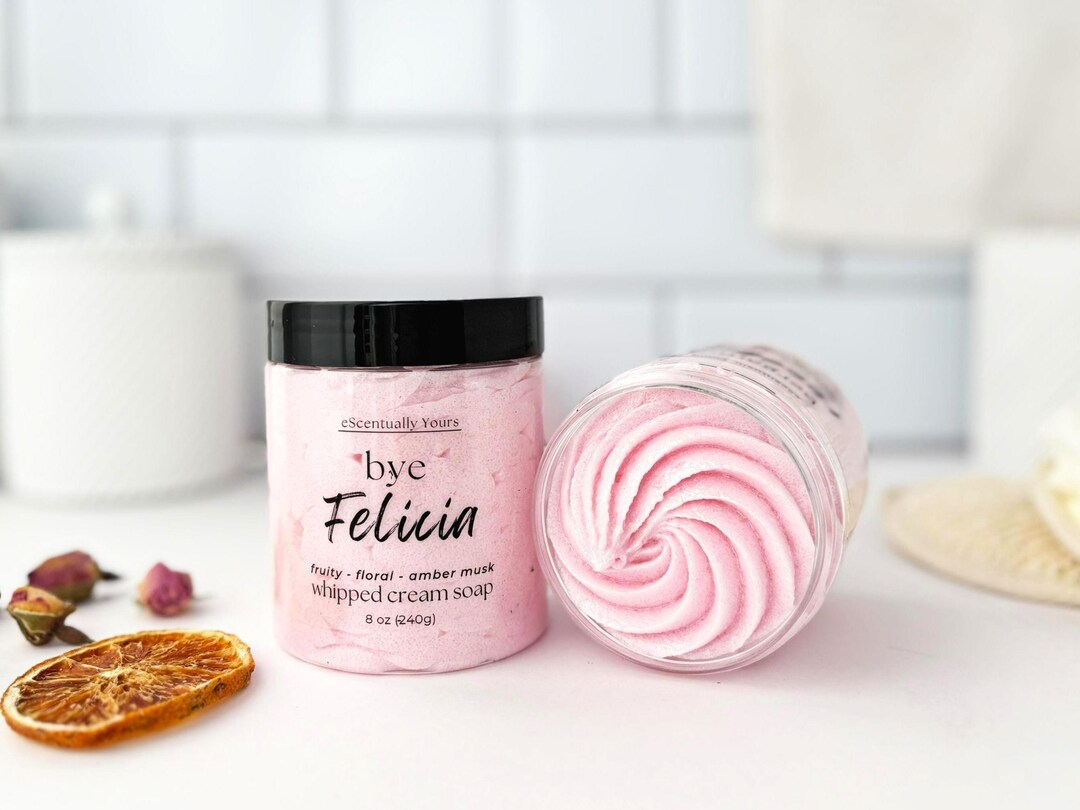 Bergamot & Rosebud Whipped Soap and Creamy Foaming Sugar Scrub | Bye ...
