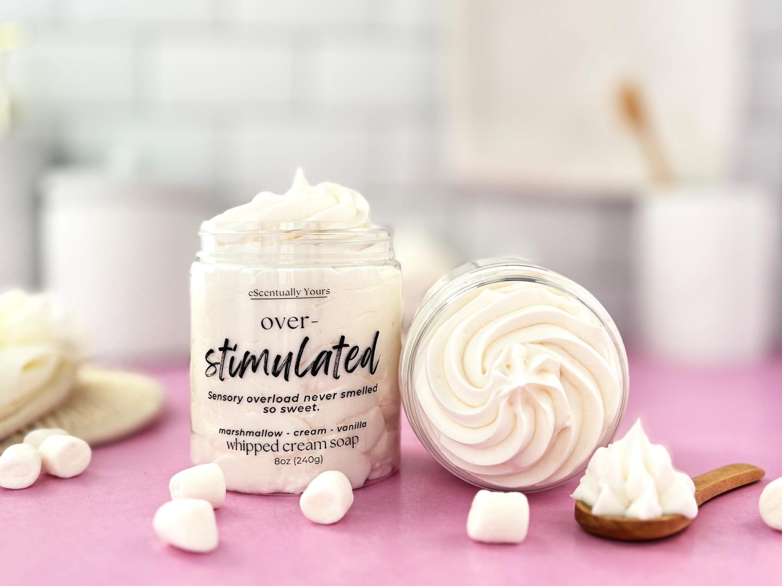 Marshmallow Fluff Whipped Soap & Foaming Sugar Scrub ~ Overstimulated ...
