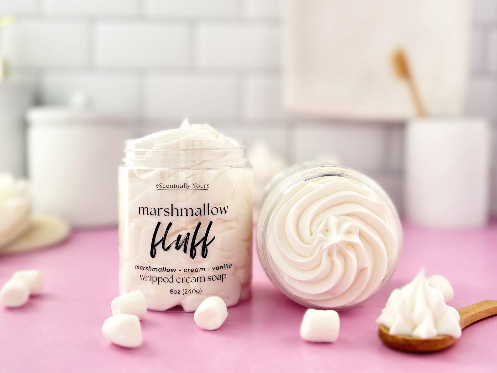 Marshmallow Fluff Whipped Soap & Foaming Sugar Scrub ~ Overstimulated ...