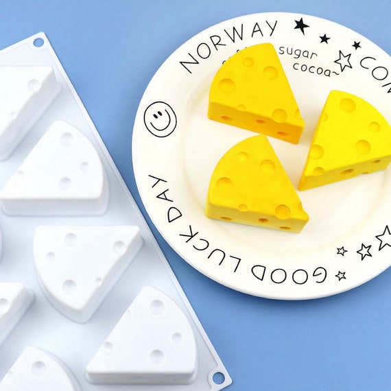 8-cavity Cheese Silicone Mold White Resin Cake Mold Ice Cream | Etsy