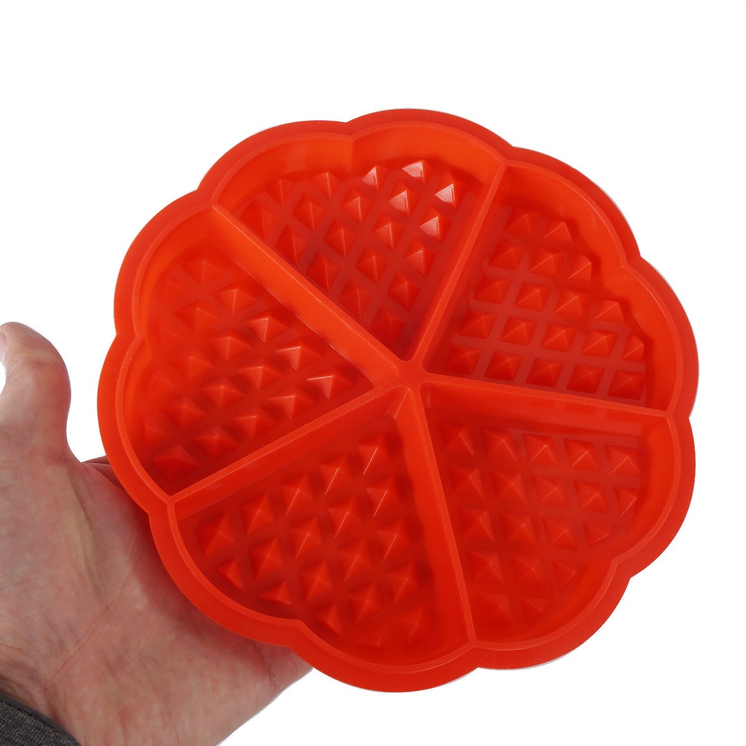 1 PCS Silicone Waffle Mold Food Grade Chocolate Mold DIY Baking Tool ...