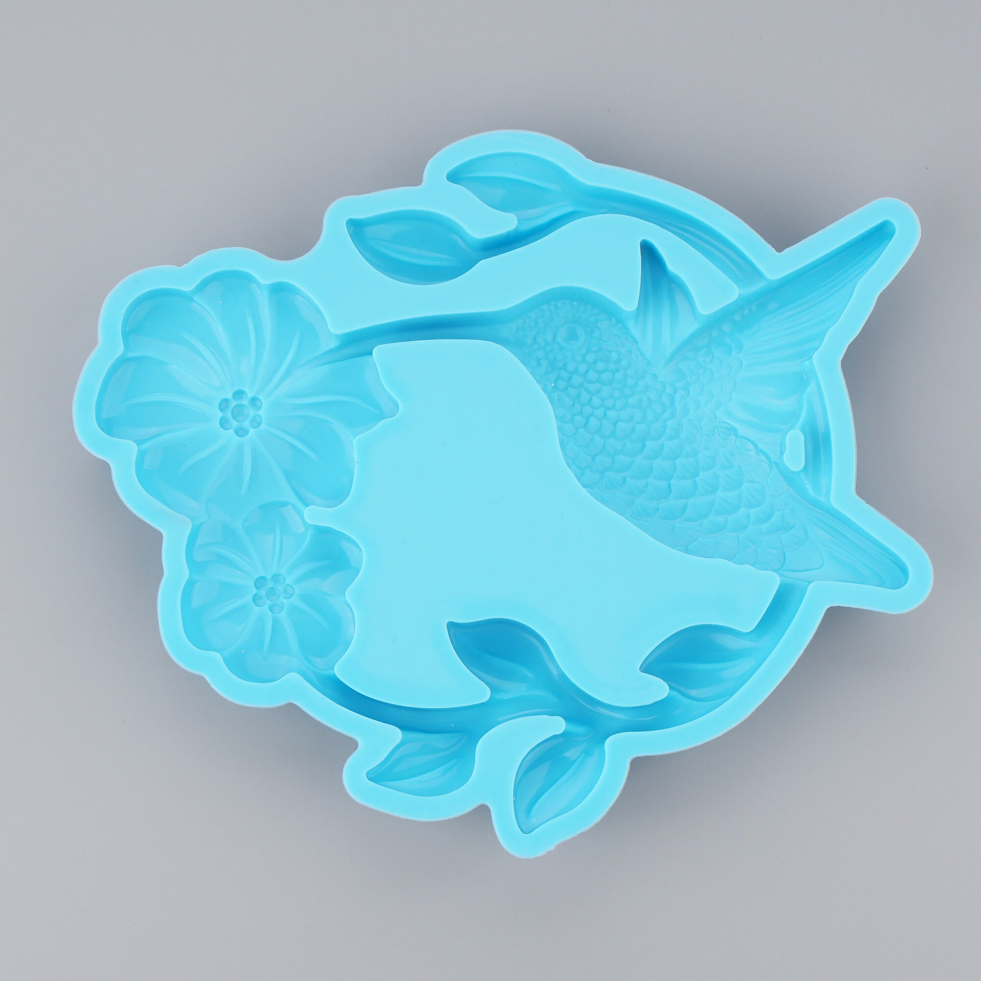 1PC Silicone Hummingbird Mold, Resin Hummingbird for DIY Home ...