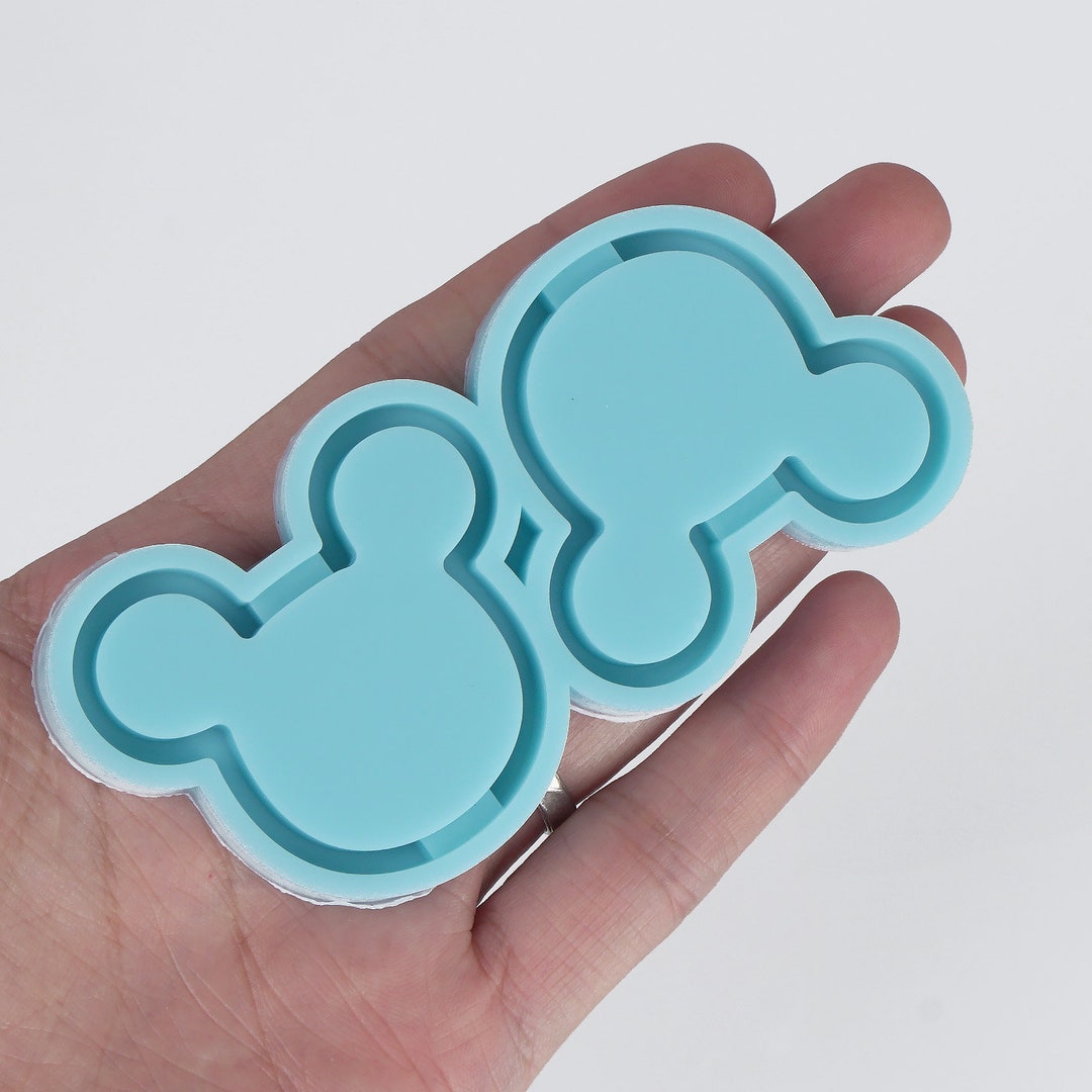 1 Piece Blue Mickey Mouse Head Frame Straw Topper Mold Straw Topper ...