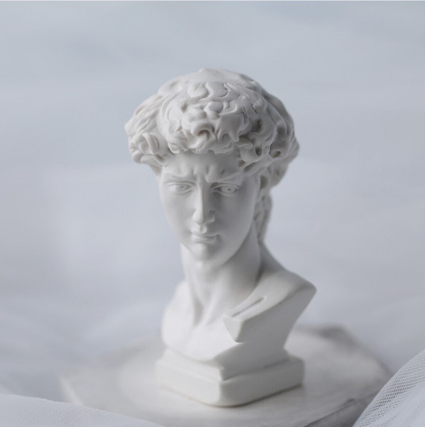 1 Stück "David" Figur Aroma Silikon Kerzenform/Gipsform/DIY Kerzenform ...