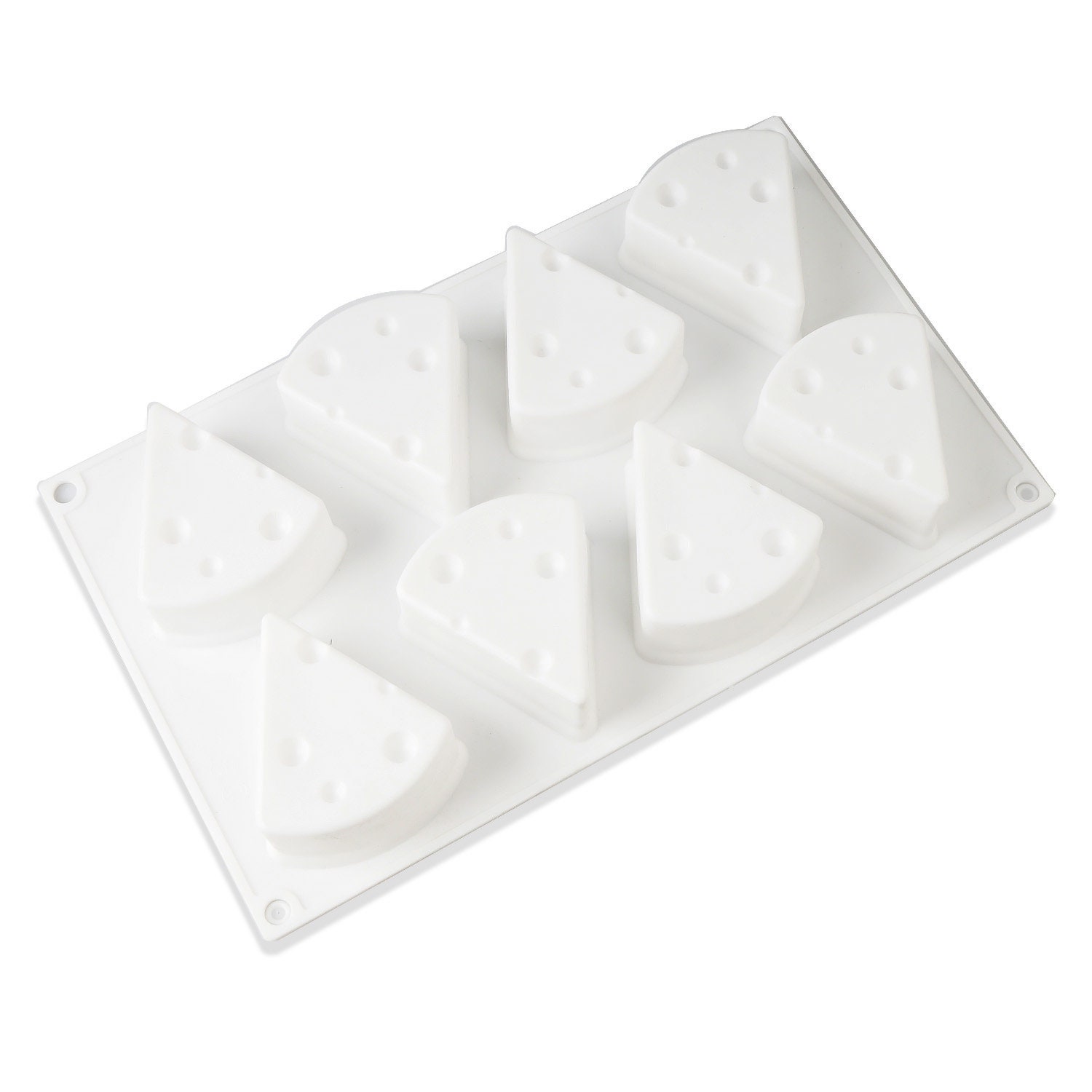 8-cavity Cheese Silicone Mold White Resin Cake Mold Ice Cream - Etsy