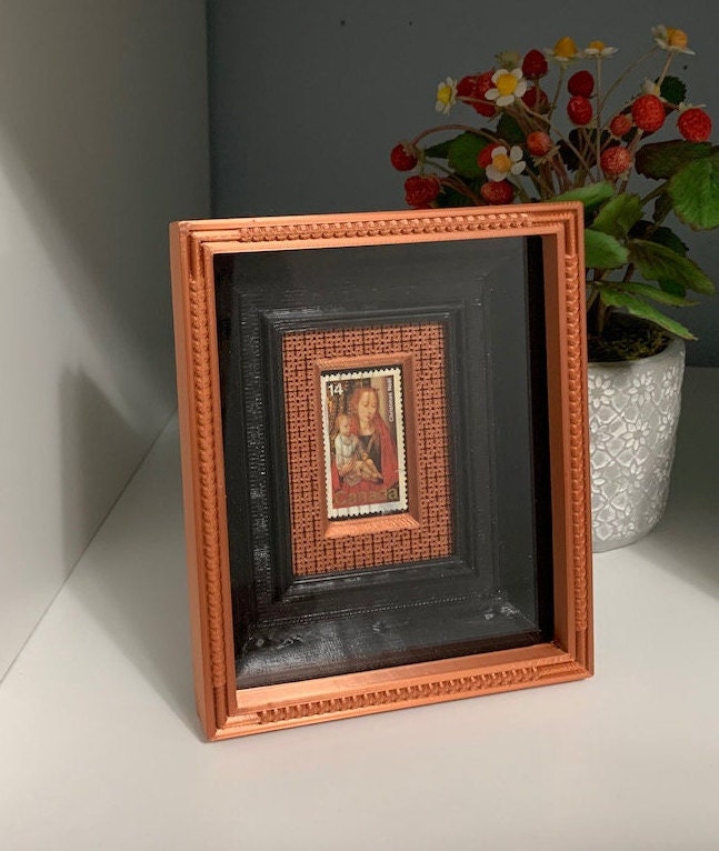 Miniature Picture, Photo, Stamp Frame for Wall or Desk - Etsy