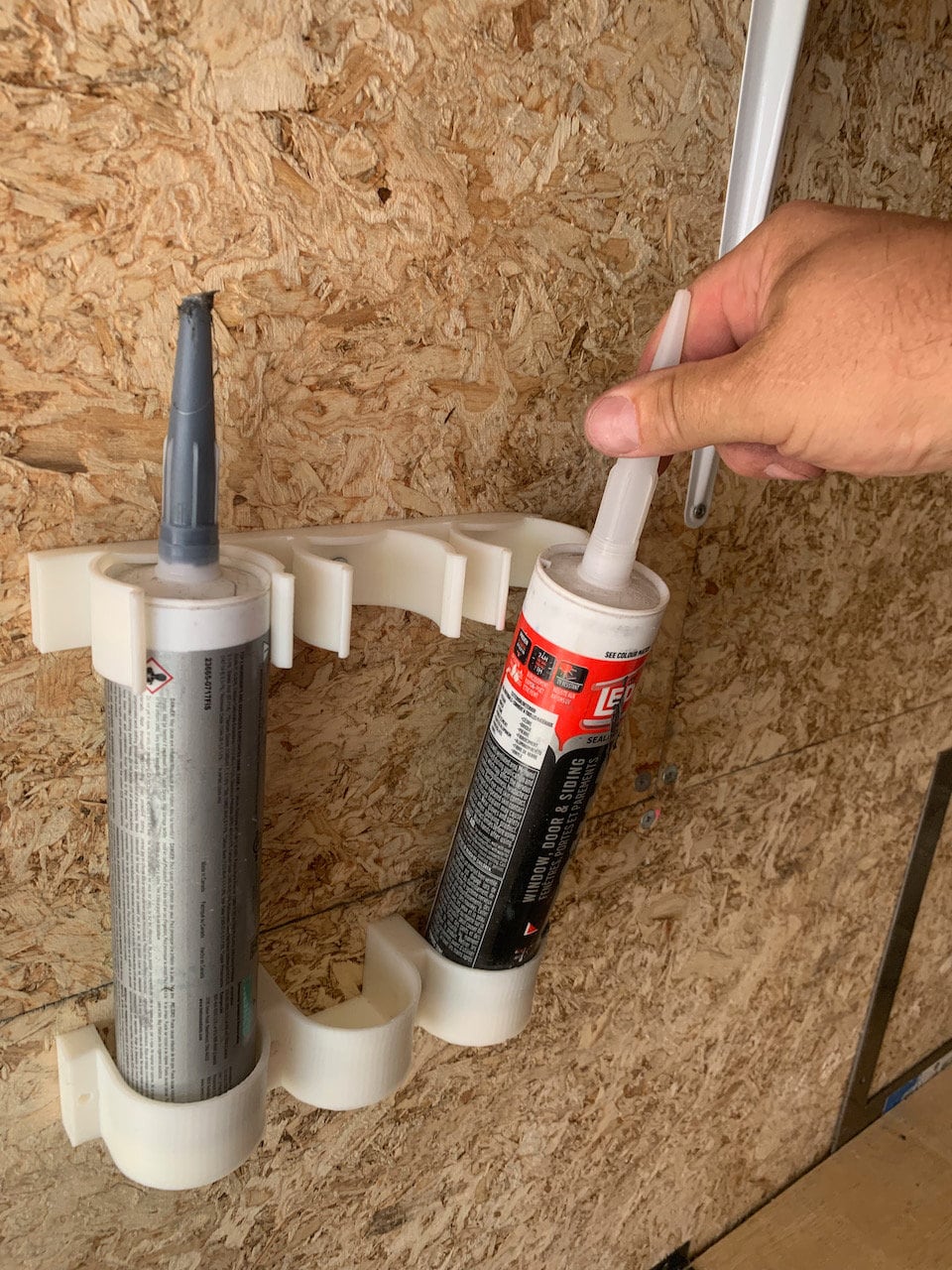 Caulk, Silicone Tube Storage Organizer. Perfect for Vans, Trailers ...
