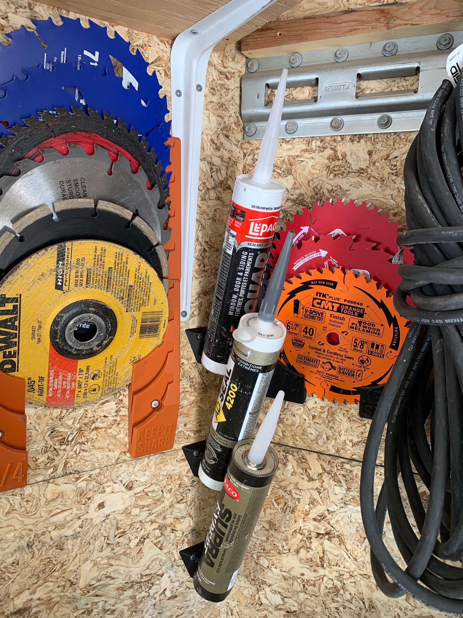 Caulk, Silicone Tube Storage Organizer. Perfect for Storage Rooms ...