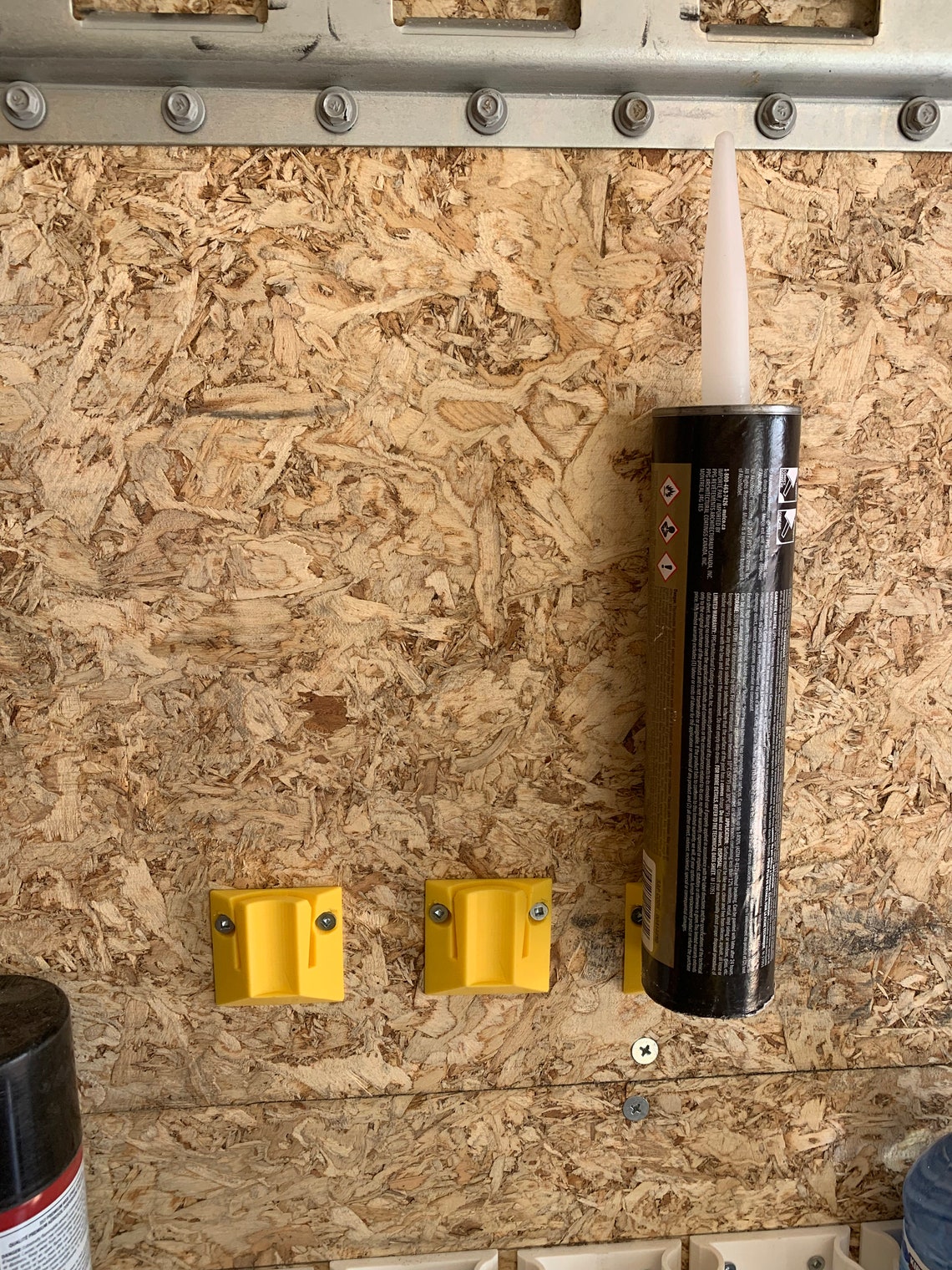 Wall Mount Caulk Tube Holder, Garage Storage Organizer, Set of 5 - Etsy
