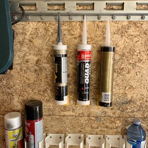 Caulk, Silicone Tube Storage Organizer. Perfect for Storage Rooms ...