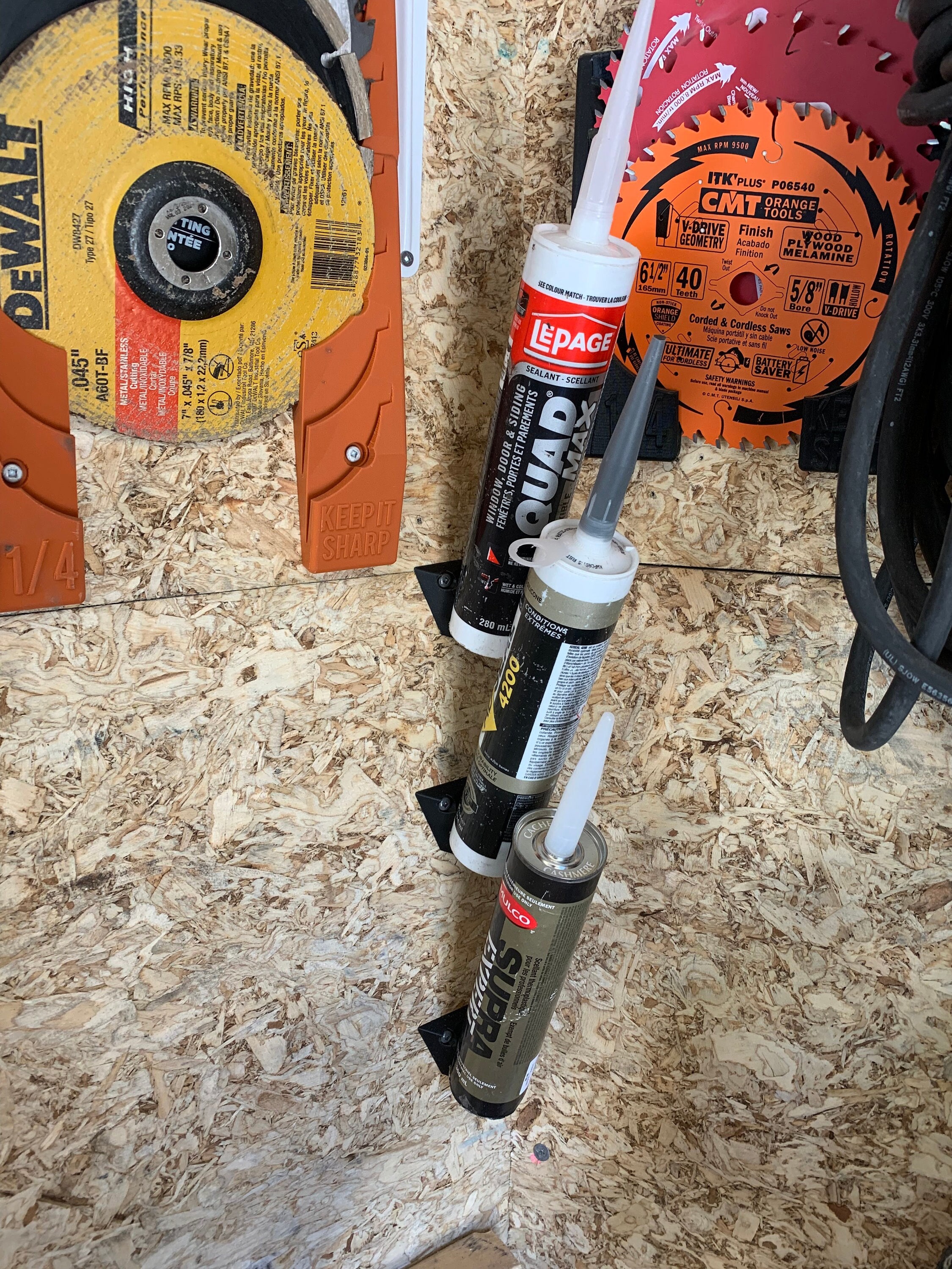 Caulk, Silicone Tube Storage Organizer. Perfect for Storage Rooms ...