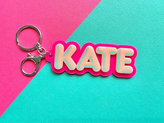 The Name Kate In Bubble Letters
