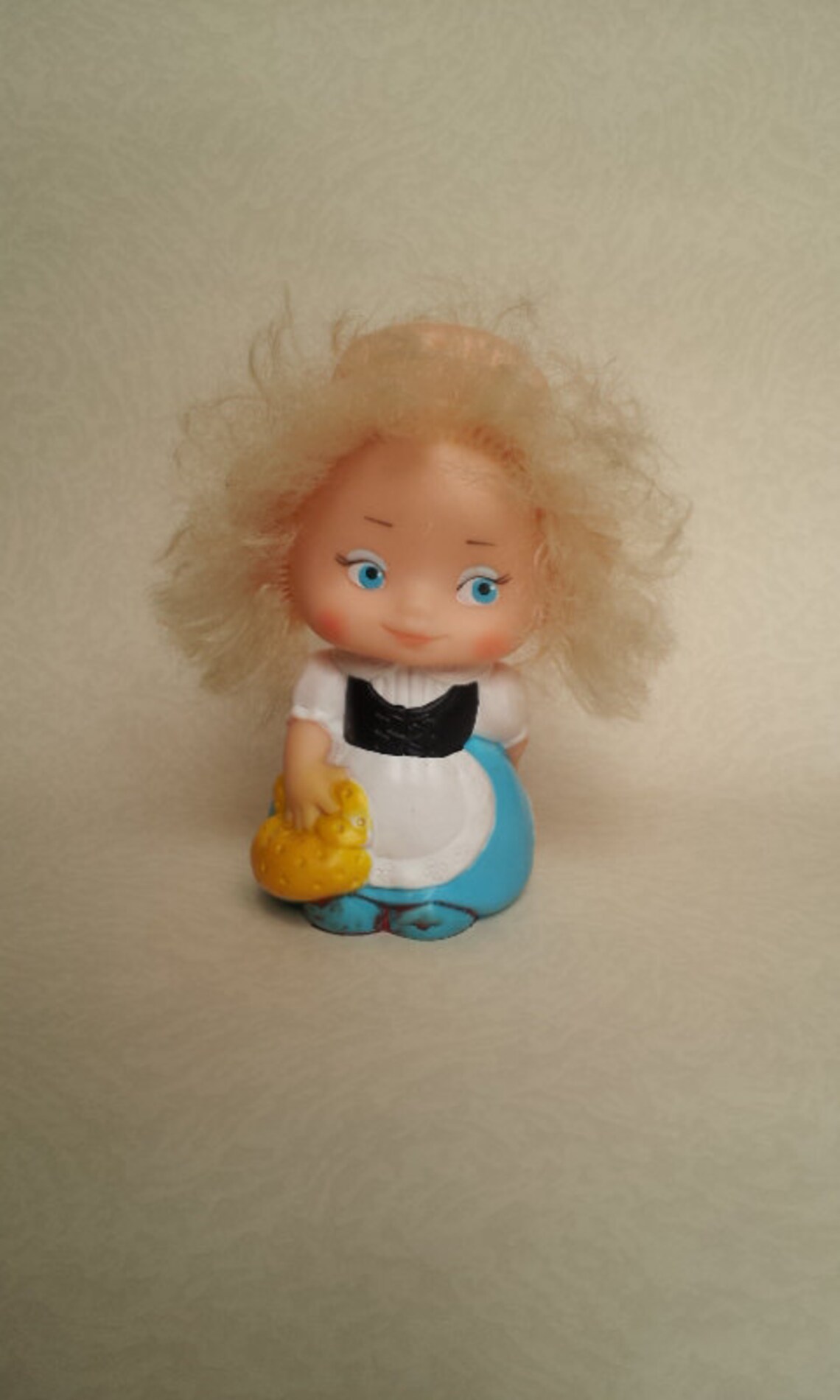 Vintage Rubber Toy Little Red Riding Hood Soviet Era Fairy Tale ...