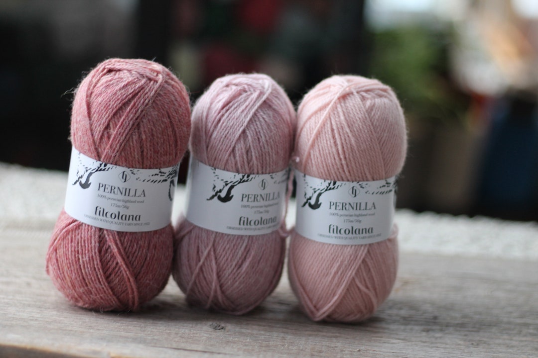 Filcolana Pernilla 50g Color 830 Ranunculus 820 Isabella 334 Light ...