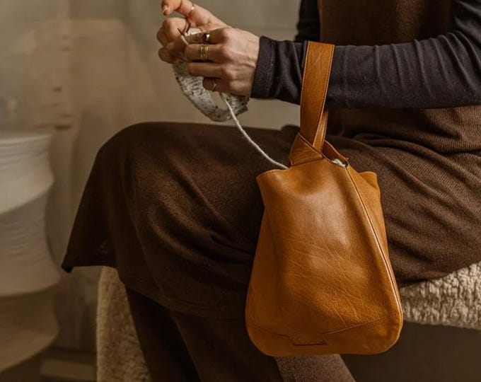 Muud Leather Dzana Project Bag - Etsy