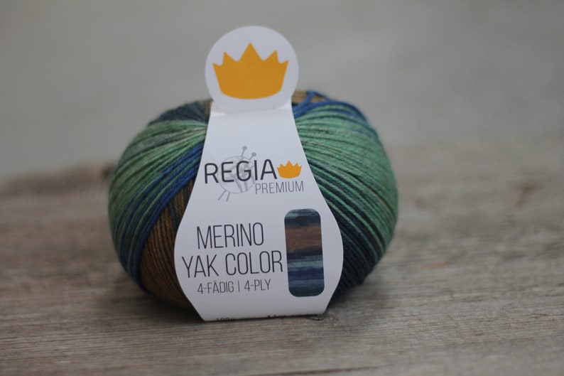 Regia Premium Merino Yak Color Schachenmayr 4ply 100g Sock | Etsy
