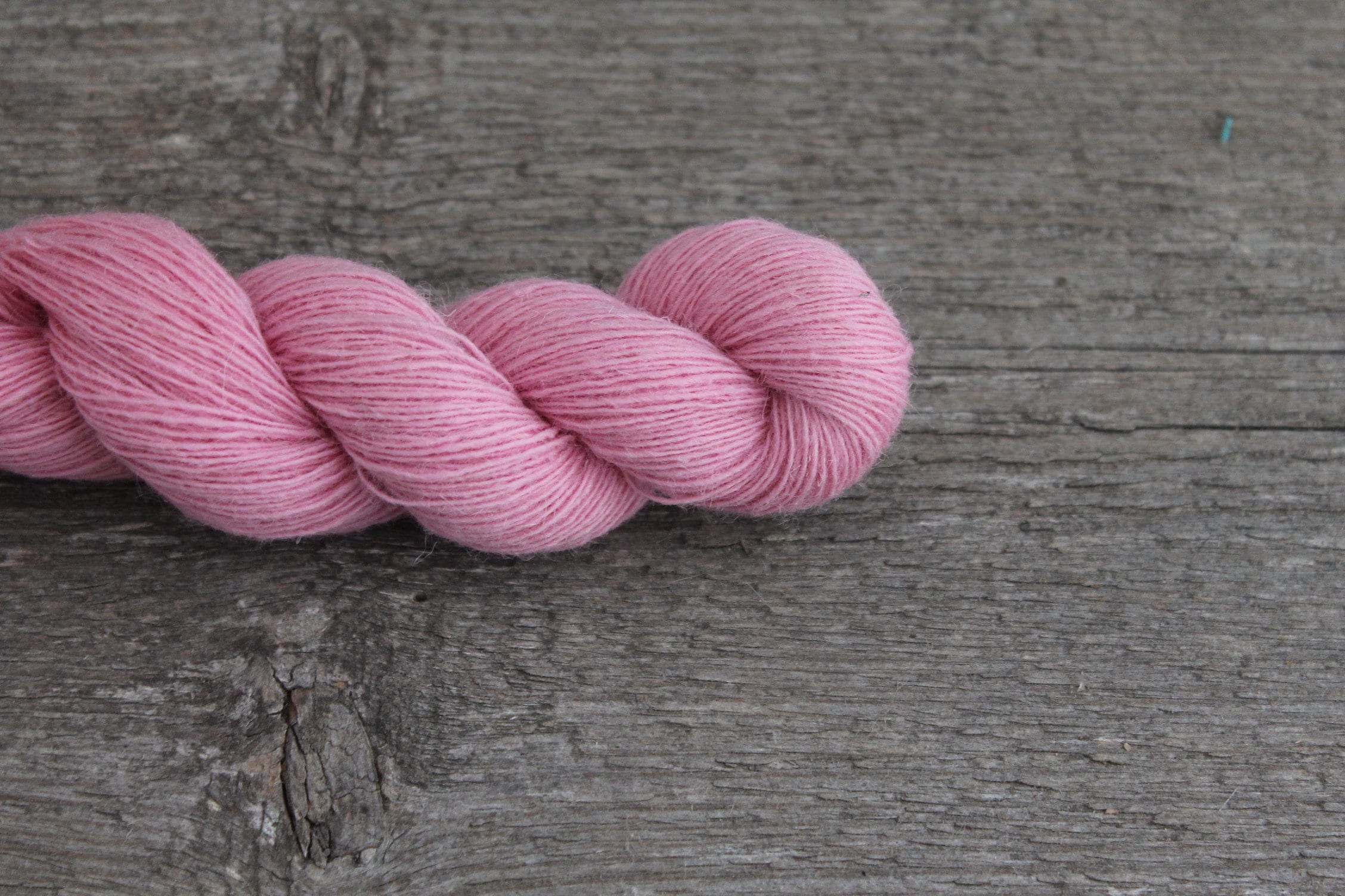 Natural Wool 1ply Wool Yarn Baby Pink Thin Lace Weight Wool | Etsy
