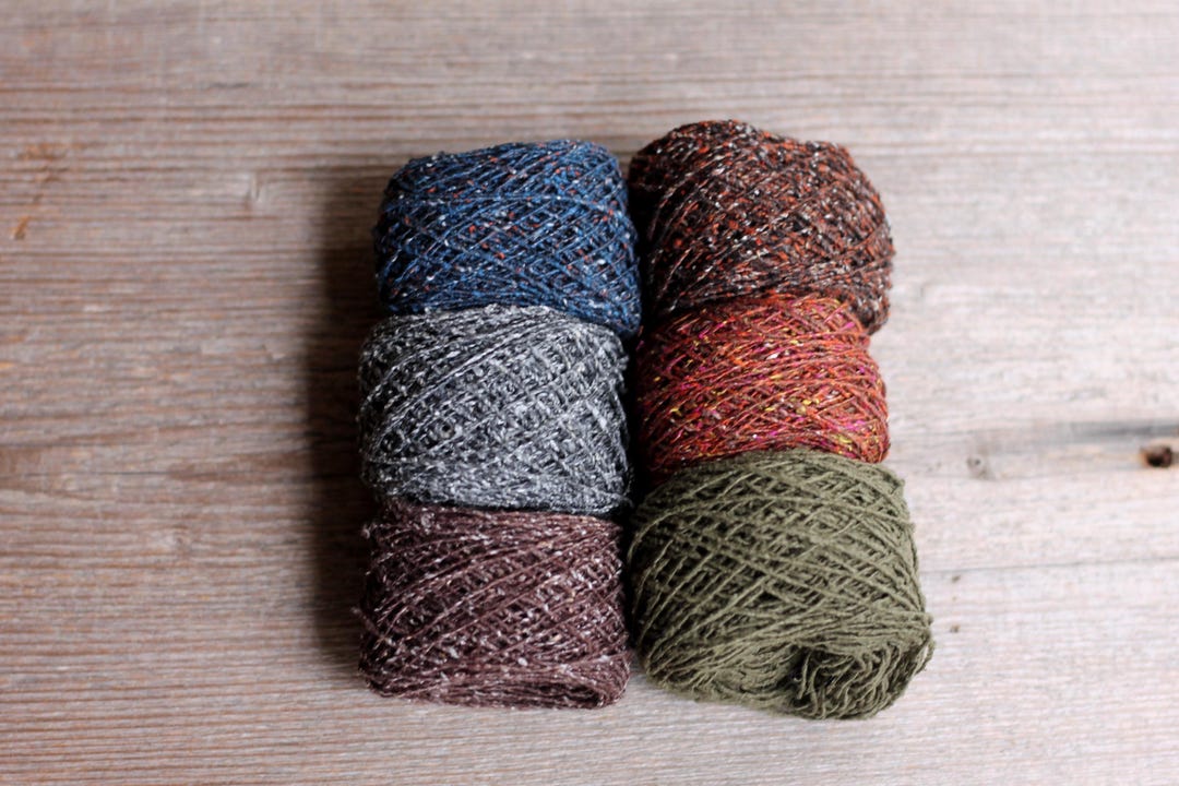 Maruma Silk Tweed Yarn, Fine Fingering Weight, 100% Wild Silk - Etsy
