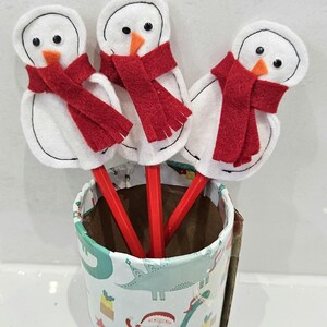 Christmas Pencil Toppers With Pencil Included! - Etsy