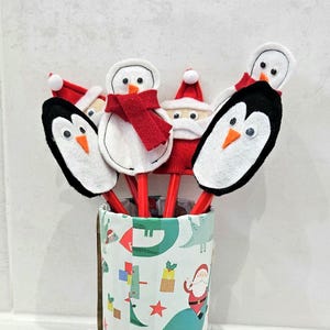 Christmas Pencil Toppers With Pencil Included! - Etsy