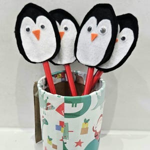 Christmas Pencil Toppers With Pencil Included! - Etsy