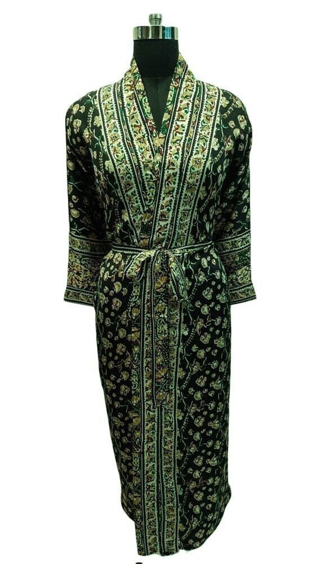 Pure Silk Kimono Long Kimonos Silk Robe Woman Robes Dressing - Etsy