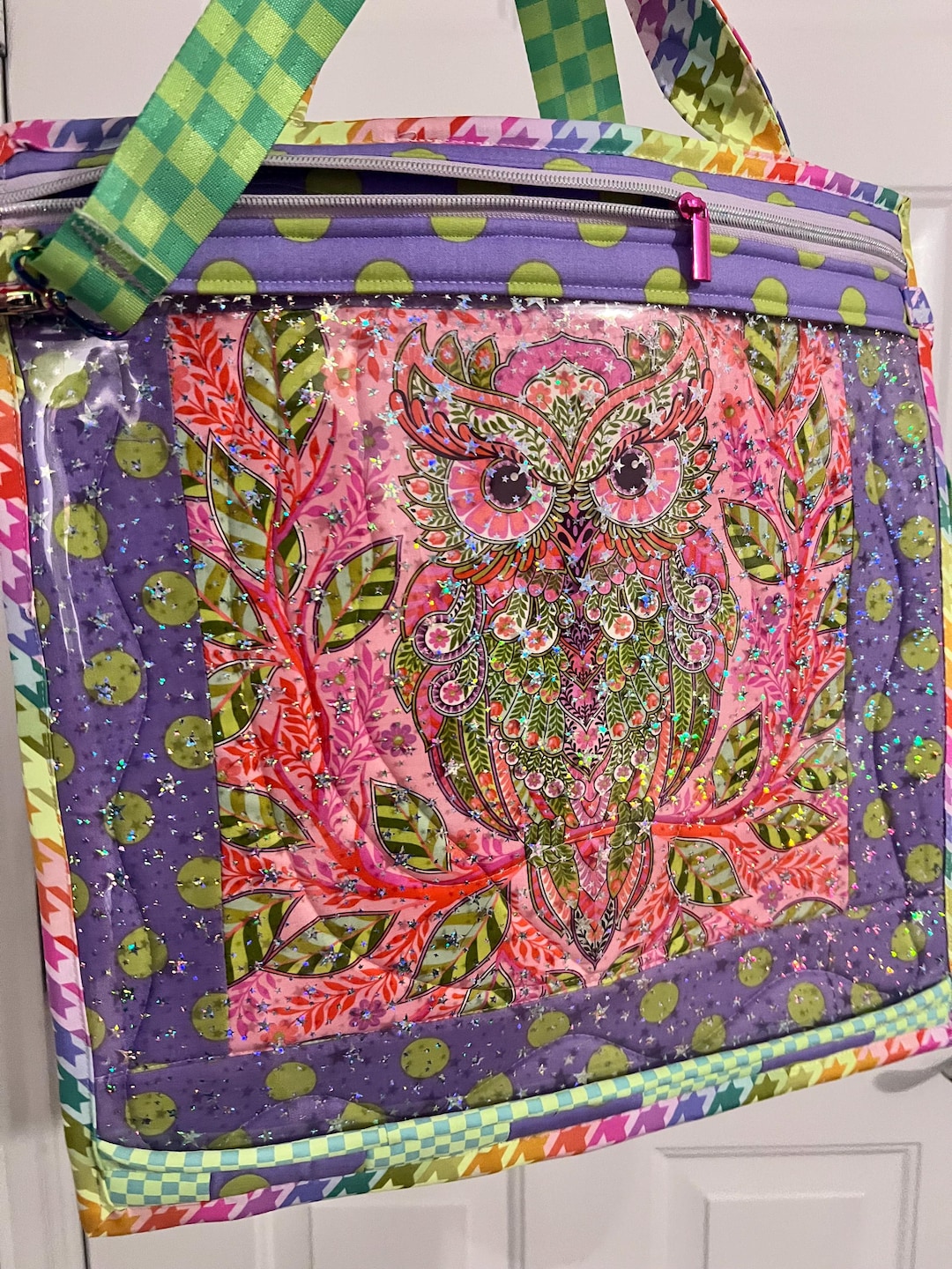 Jumbo Project Bag Tula Pink Owl - Etsy