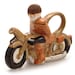 Biker Full Size Teapot (military Dispatch Rider and Black Leather) - Etsy