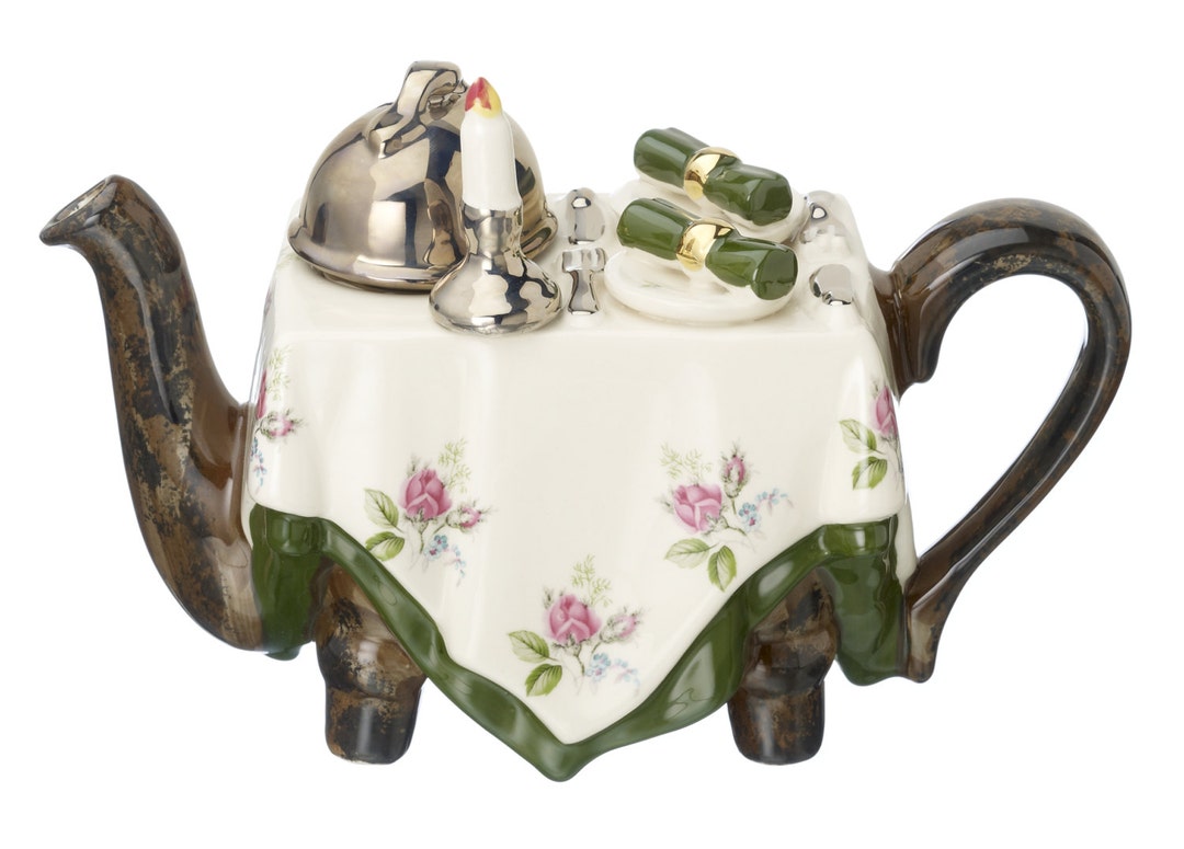 The 'dinner for Two ' Full Size Teapot - Etsy