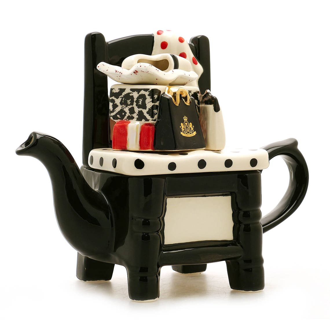 Shop 'til You Drop Teapot - Etsy