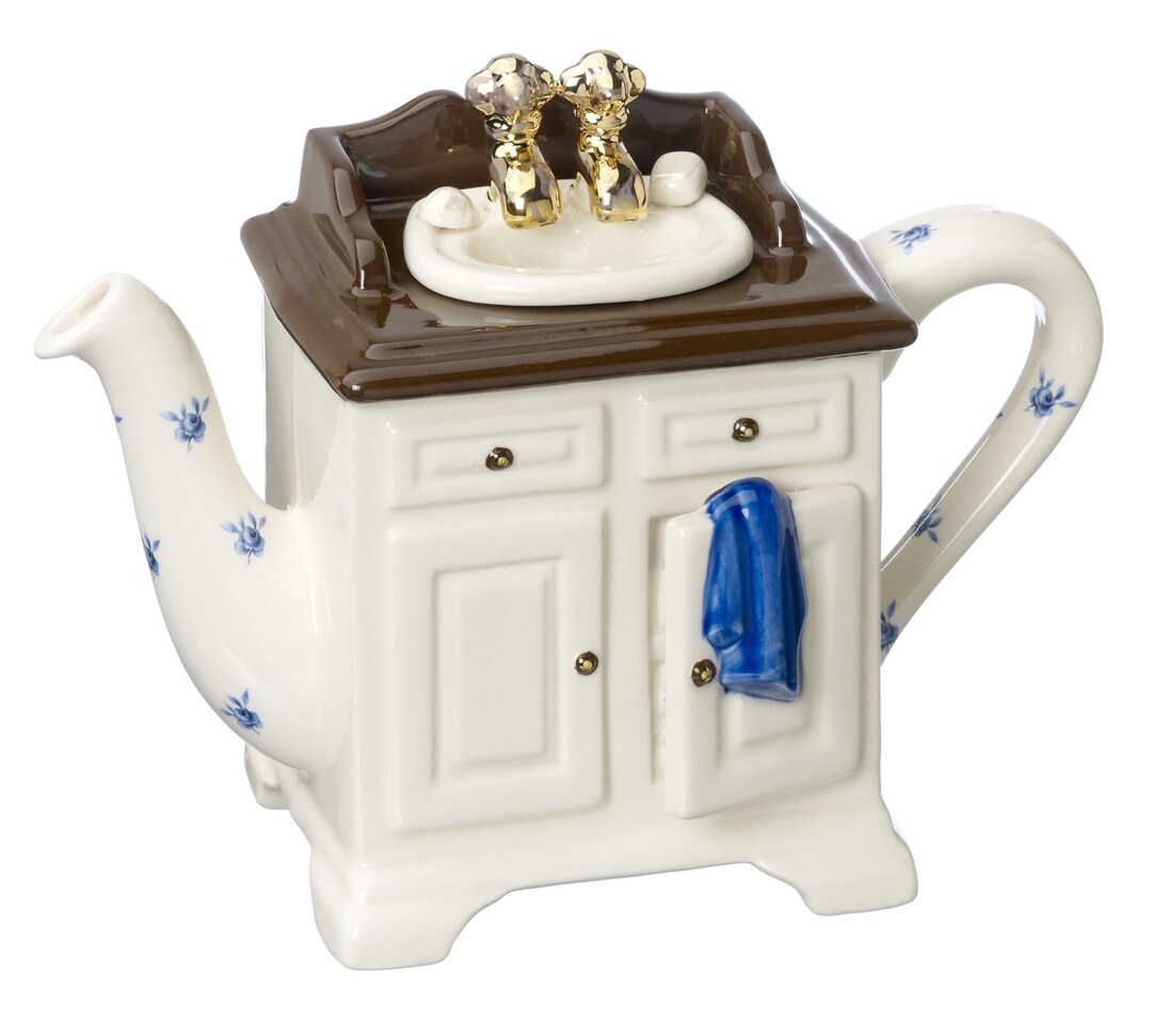 The 'wash Stand ' Full Size Teapot - Etsy
