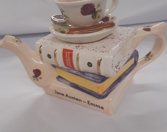 Classic Authors Teapot - Etsy