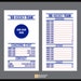 Hockey Roster Card Template for Free CANVA - Etsy