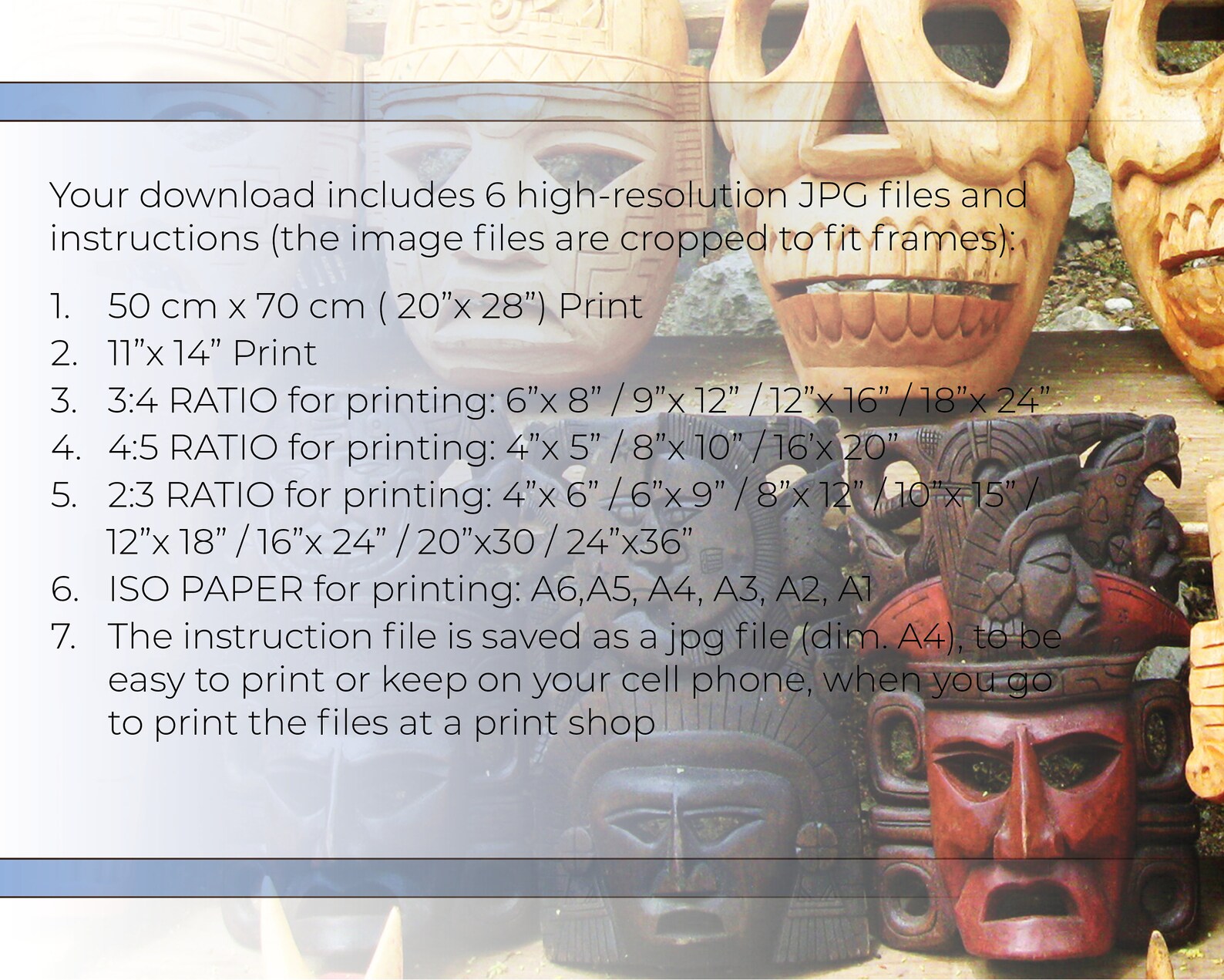 Maya Mask Print Mexico Wall Art All Sizes Printable Poster | Etsy