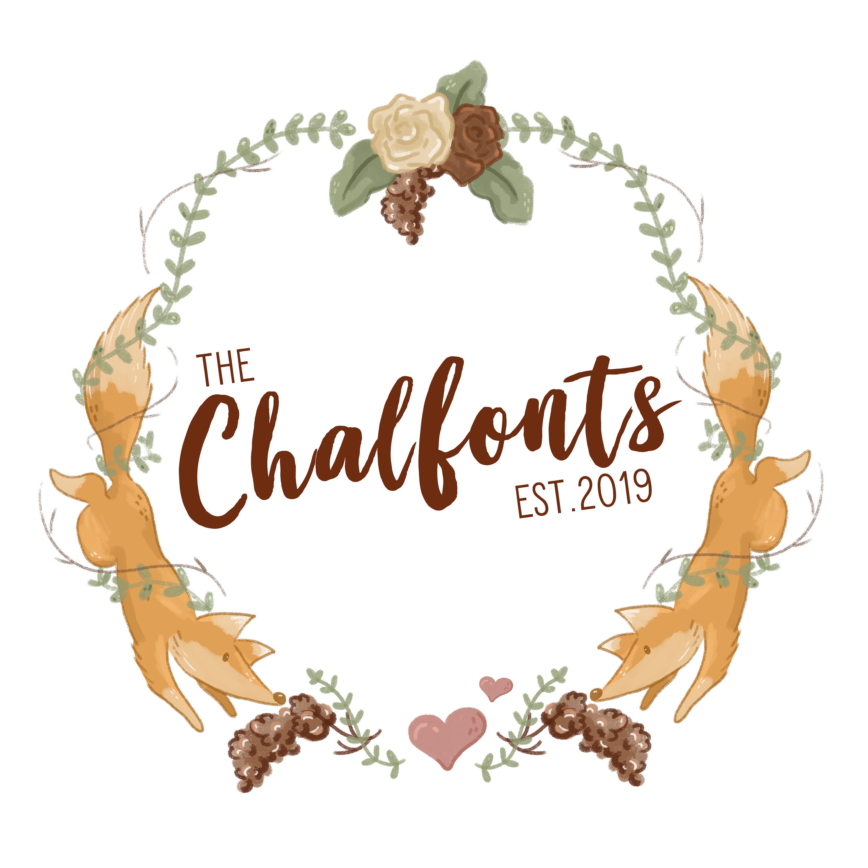 Personalized Wreath Prints - Etsy