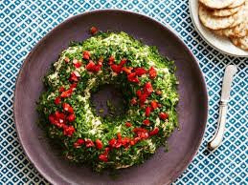 Holiday Cheese Ring Digital Recipe - Etsy