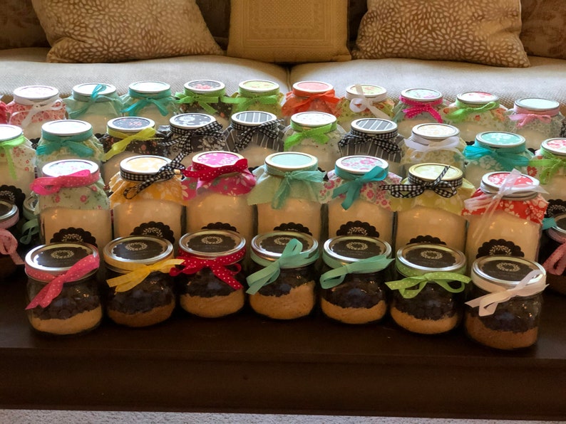 The Best Ever Chocolate Chip Cookie Mix In A Quart & Pint | Etsy