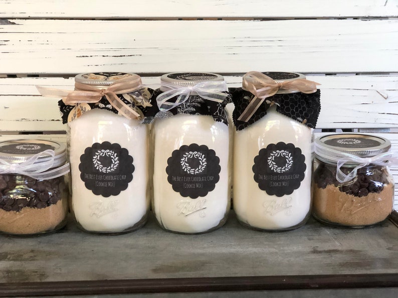 The Best Ever Chocolate Chip Cookie Mix In A Quart & Pint | Etsy
