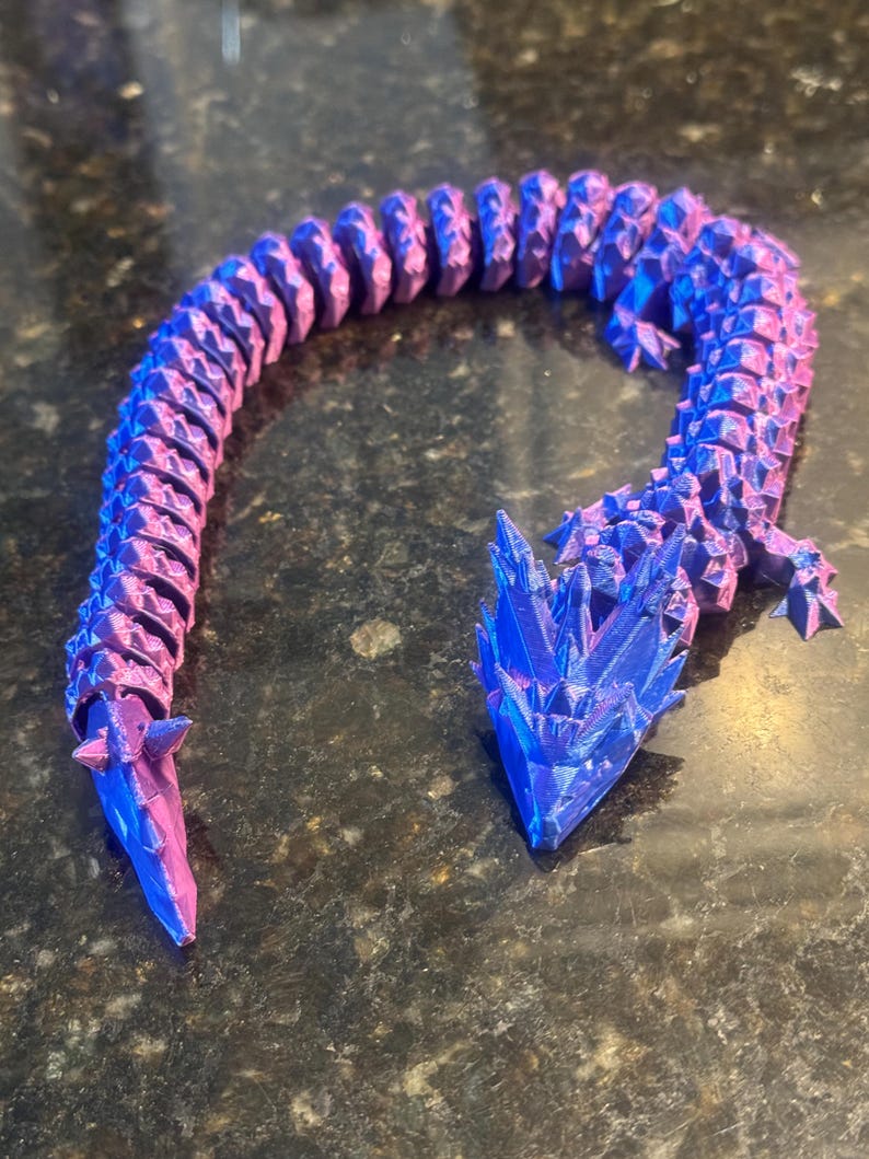 3d Printed Dragon - Etsy