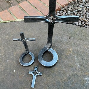 Hand Forged Cross - Etsy