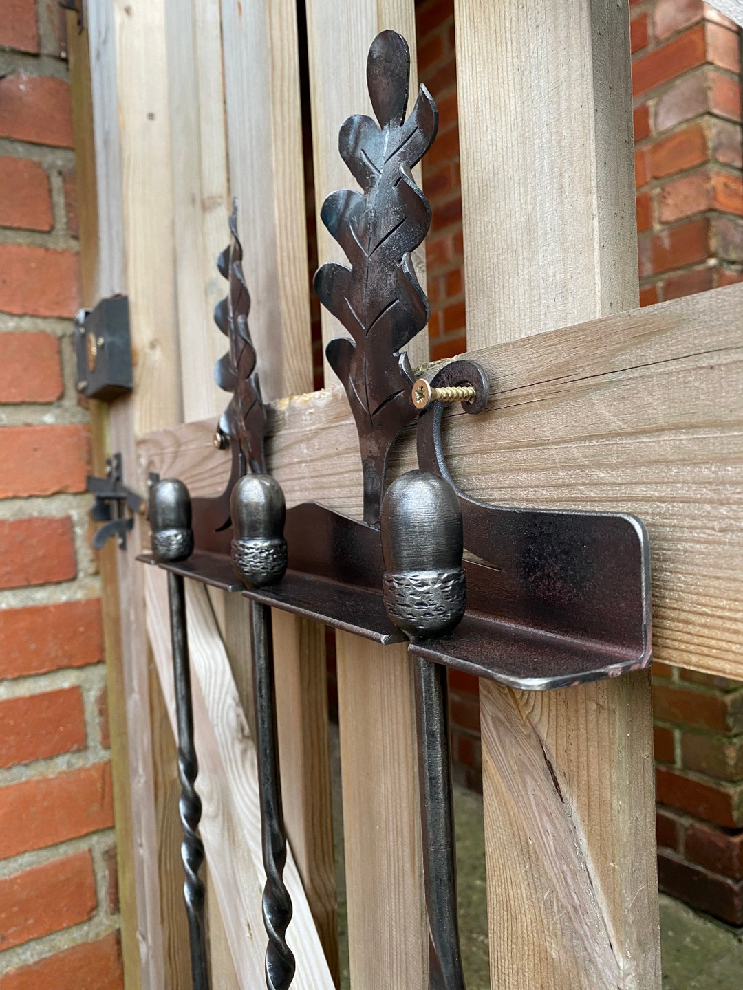 Acorn Handle Fire Set - Etsy