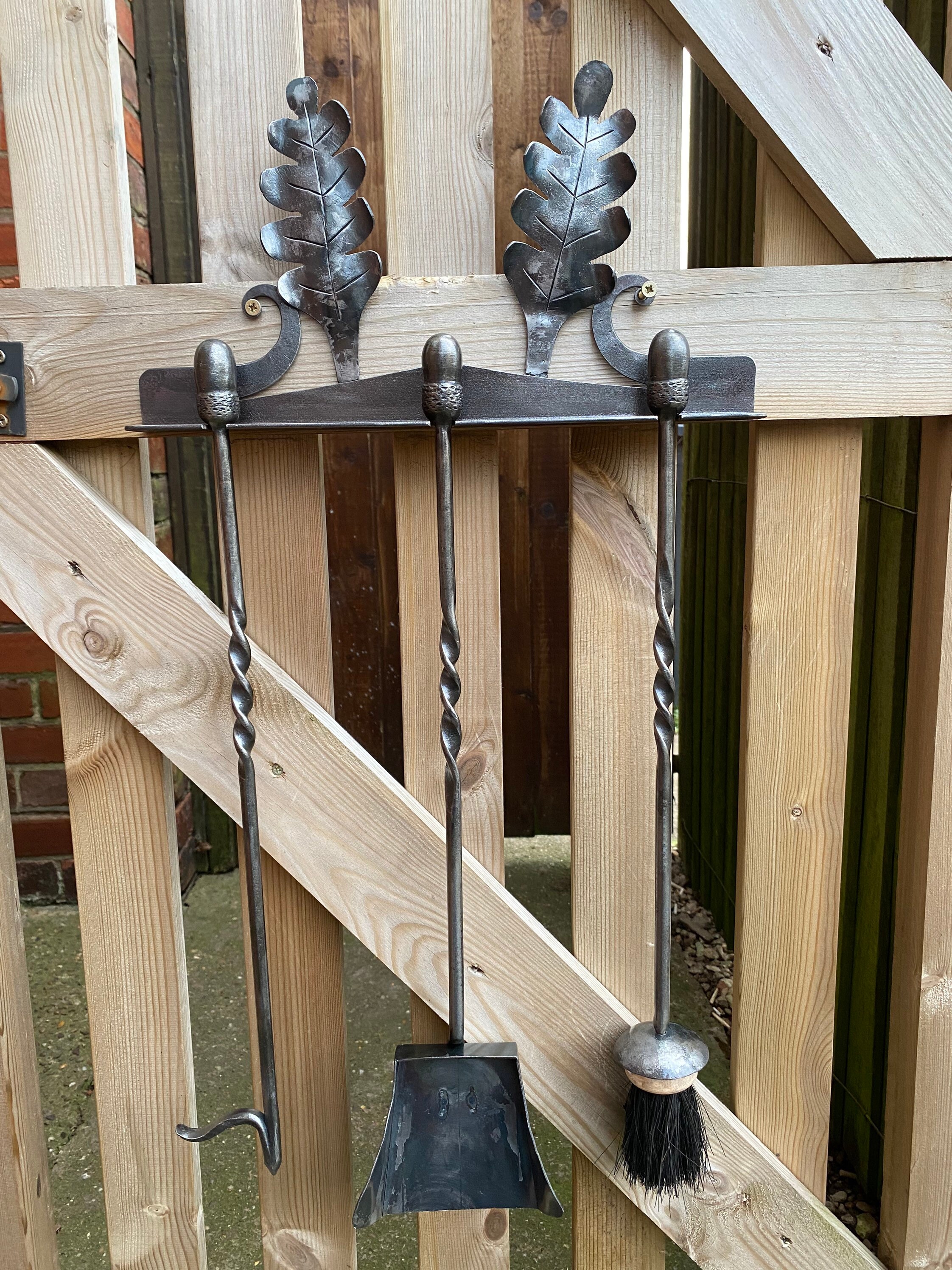 Acorn Handle Fire Set - Etsy