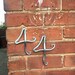 Door Numbers (hand Forged) - Etsy